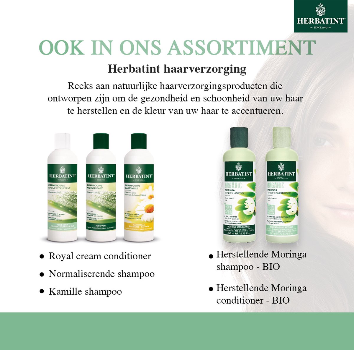 Herbatint 4N Kastanje – 100% biologische, permanente vegan haarkleuring ...