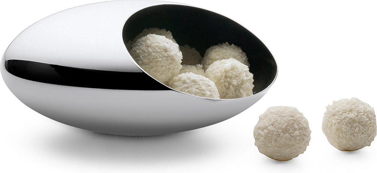 Philippi COCOON Snoepschaal - Schaal - Edelstaal - Zilver | bol.com