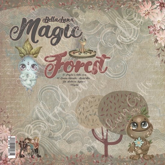 Magic Forest 12x12 Inch Collection Pack (BLC-0013) | bol.com