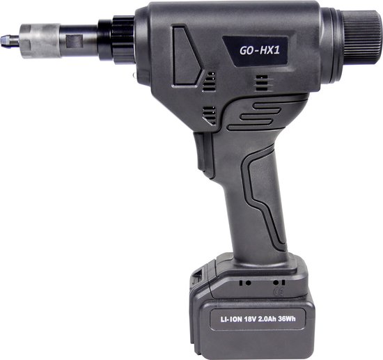 GOEBEL® - GO-HX1 Zeskantige accu ponsmachine – Capaciteit M4 / M5 / M6 ...