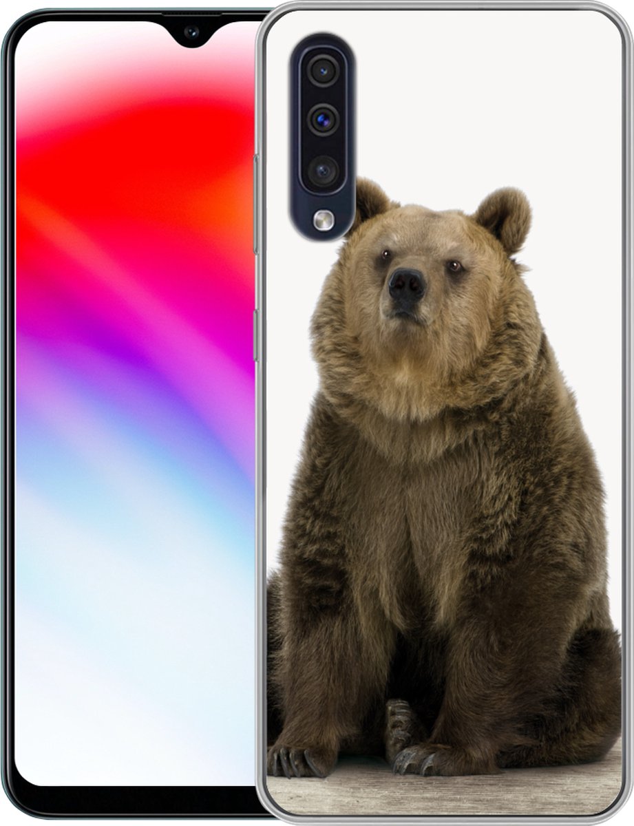 Samsung Galaxy A50 hoesje - Kids - Beer - Schattig - Jongens - Meisjes ...