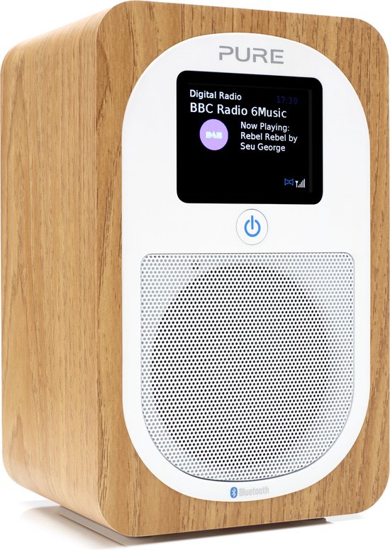 Pure Evoke H3 - Compacte DAB+ Radio met Bluetooth - Oak | bol