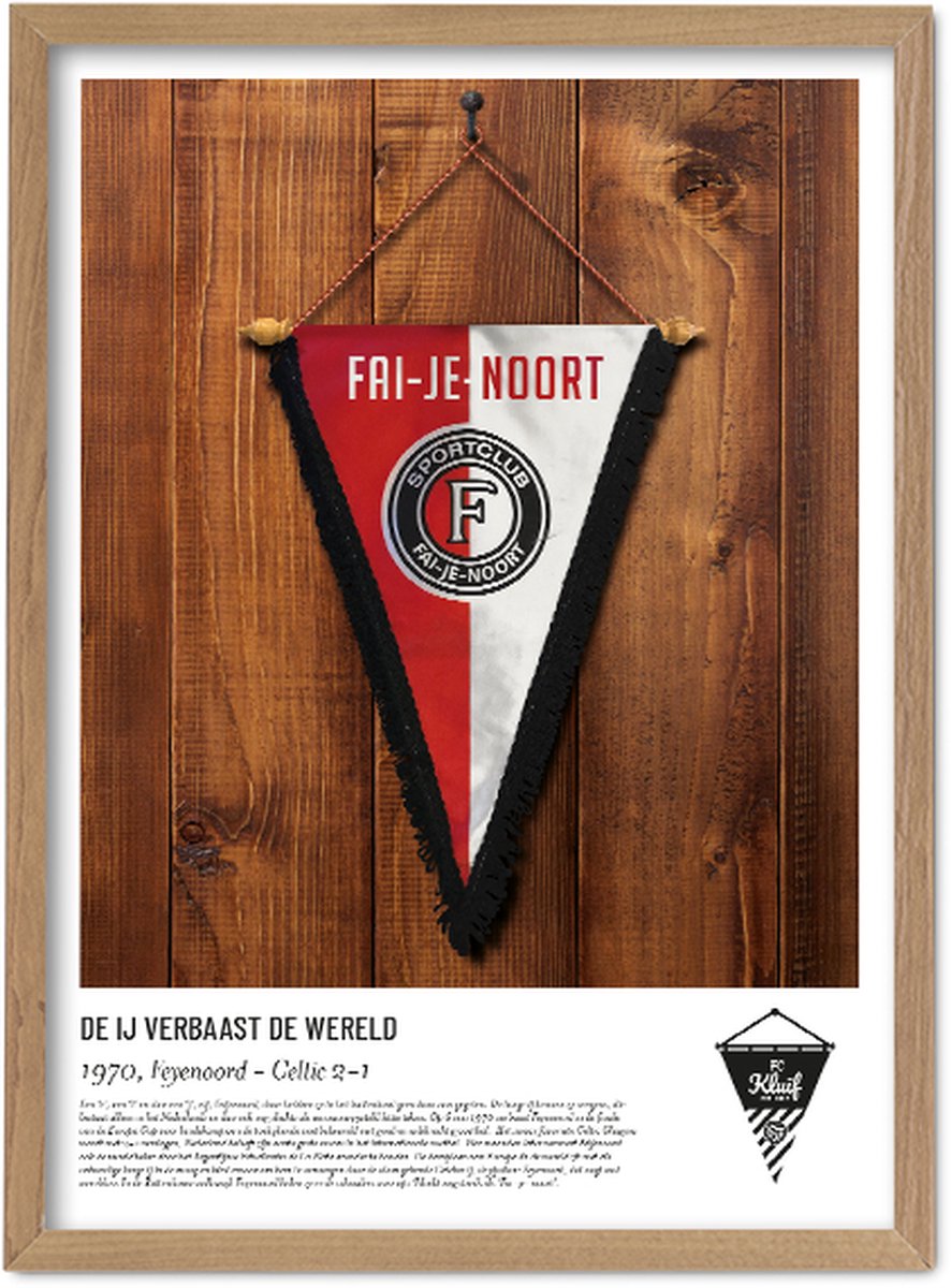 Fai-je-noort - Voetbal poster - Feyenoord - FC Kluif | bol.com