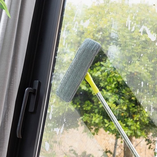 3 in 1 Hoogwaardige Dweil - Uniek Dweilsysteem - Ramenwasser - Mop ...