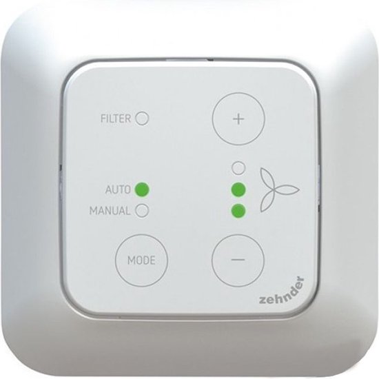 Zehnder Commande déportée ComfoSwitch C67 pour VMC double flux ComfoAir Q | bol.com