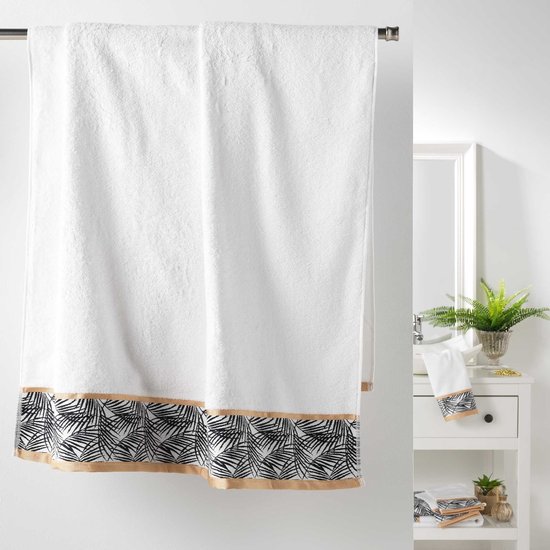 Livetti® Baddoek Handdoek Badhanddoek Groot 90x150 cm - Wit | bol