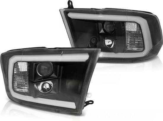 Koplampen met parkeerlicht DODGE RAM 09-18 ZWART | bol