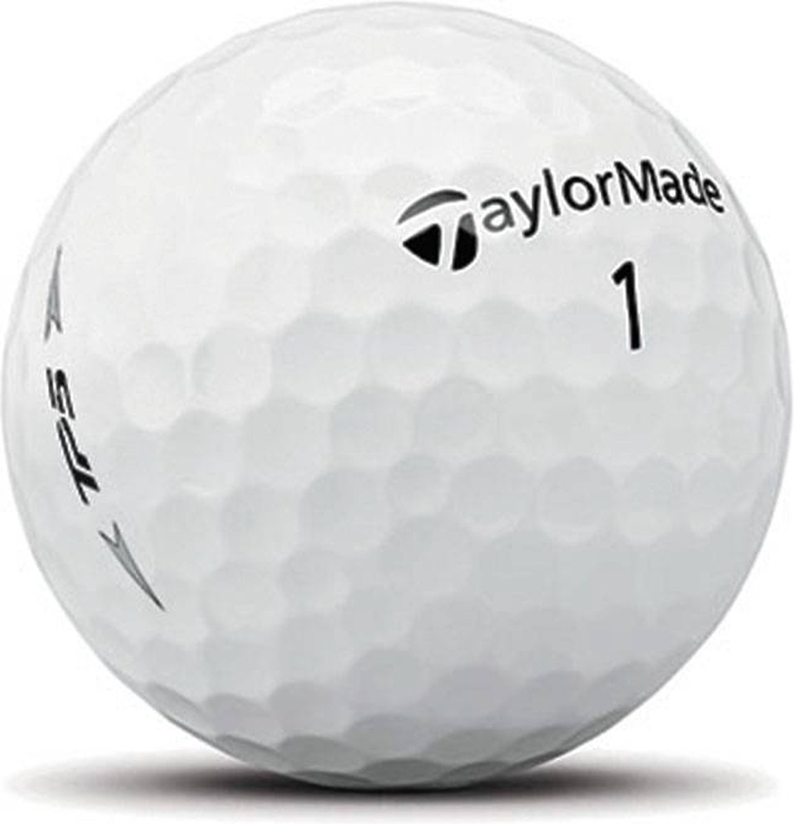 TaylorMade TP5 Golfballen + GOLFDRIVER.NL LOGO 2021 - Wit - 12 Stuks ...