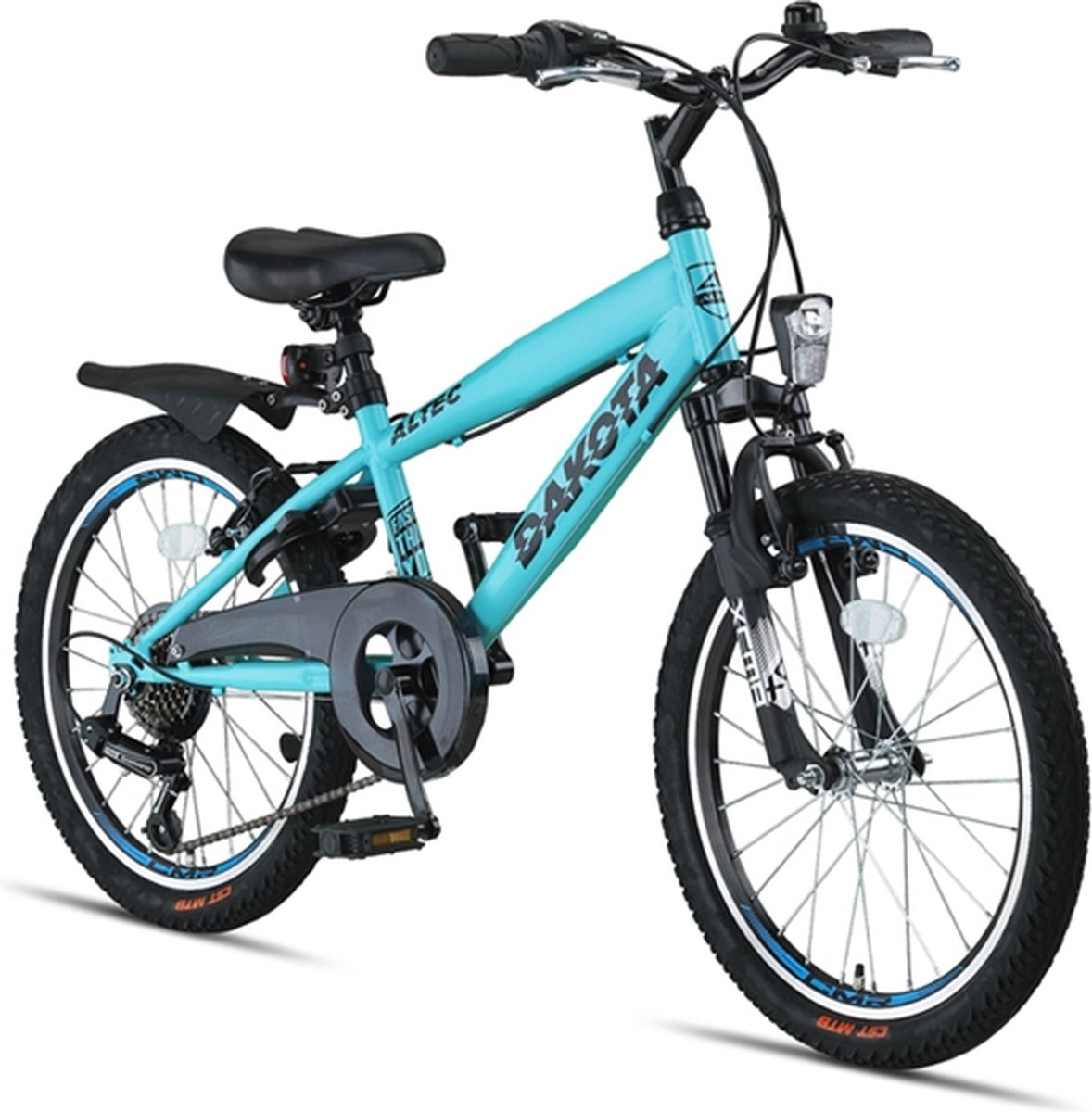 Altec Dakota Jongensfiets 20 inch 7V - Blauw | bol