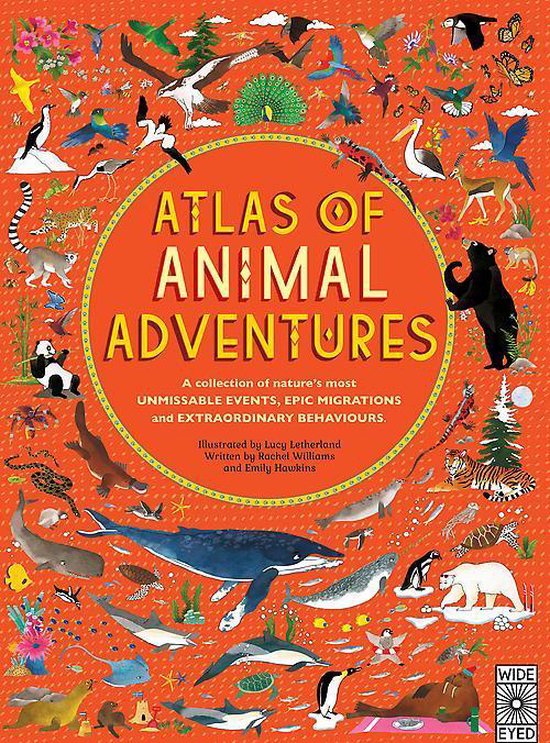 Atlas Of Animal Adventures, Rachel Williams | 9781847807922 | Boeken | bol
