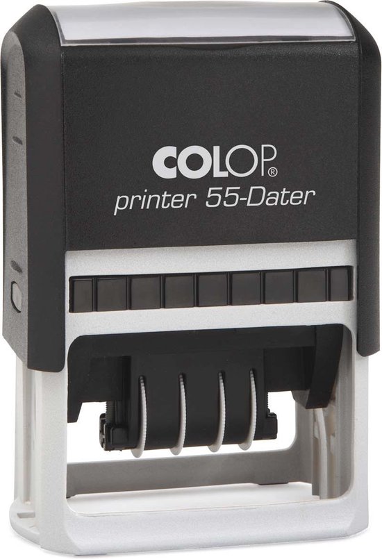 Colop Printer 55/D Blauw/rood - Stempels - Datum stempel Nederlands ...