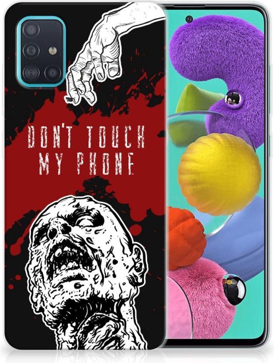 Samsung Galaxy A51 Silicone-hoesje Zombie Blood | bol.com