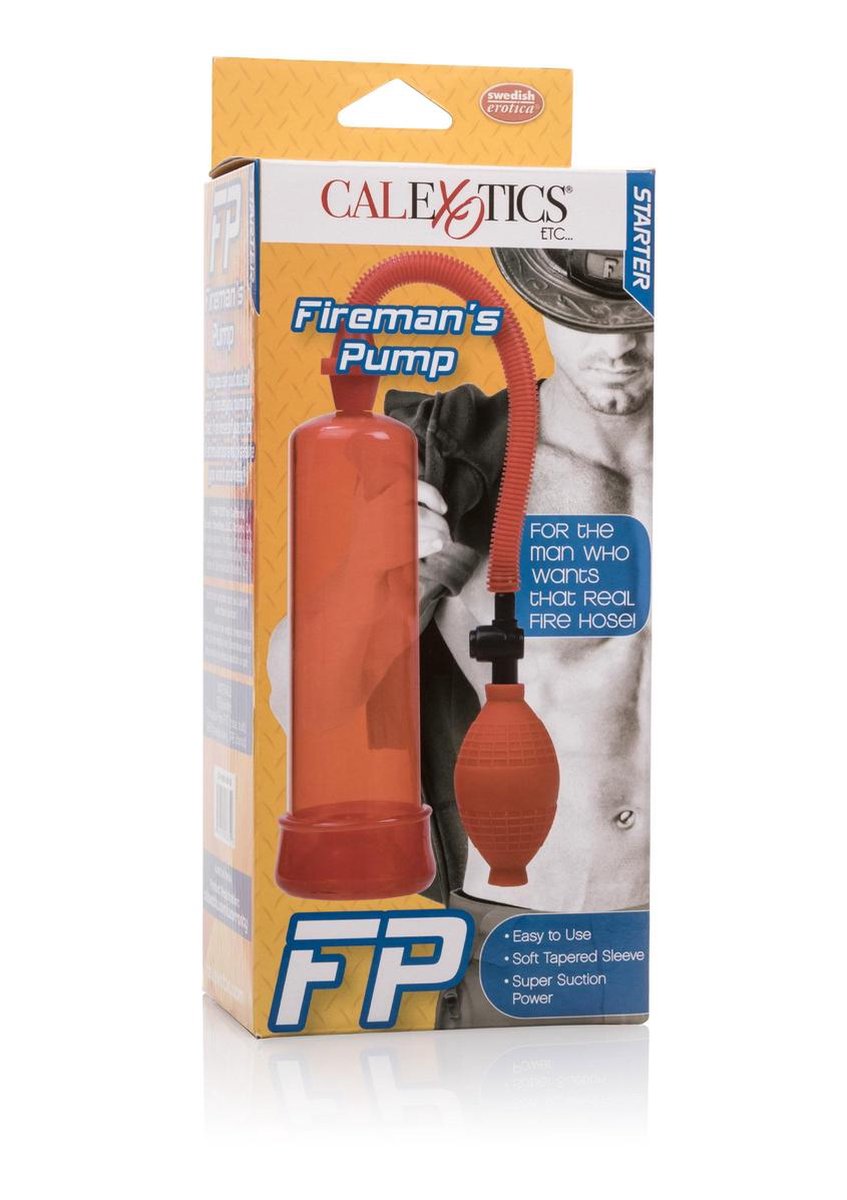 CalExotics - Firemans Pump - Pumps Penis Rood | bol.com