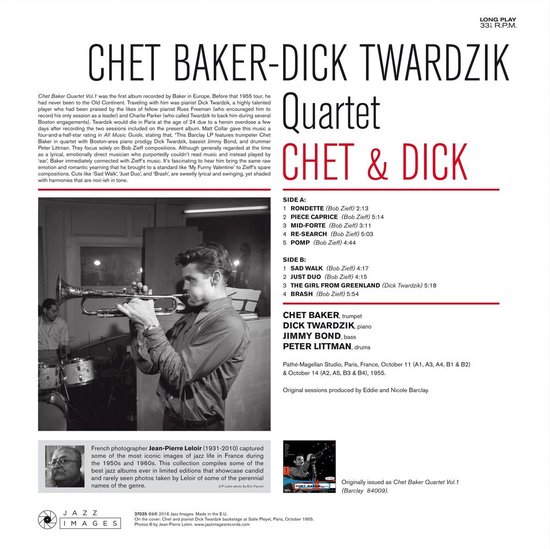 Chet & Dick, Chet & Dick Twardzik Baker | Muziek | bol