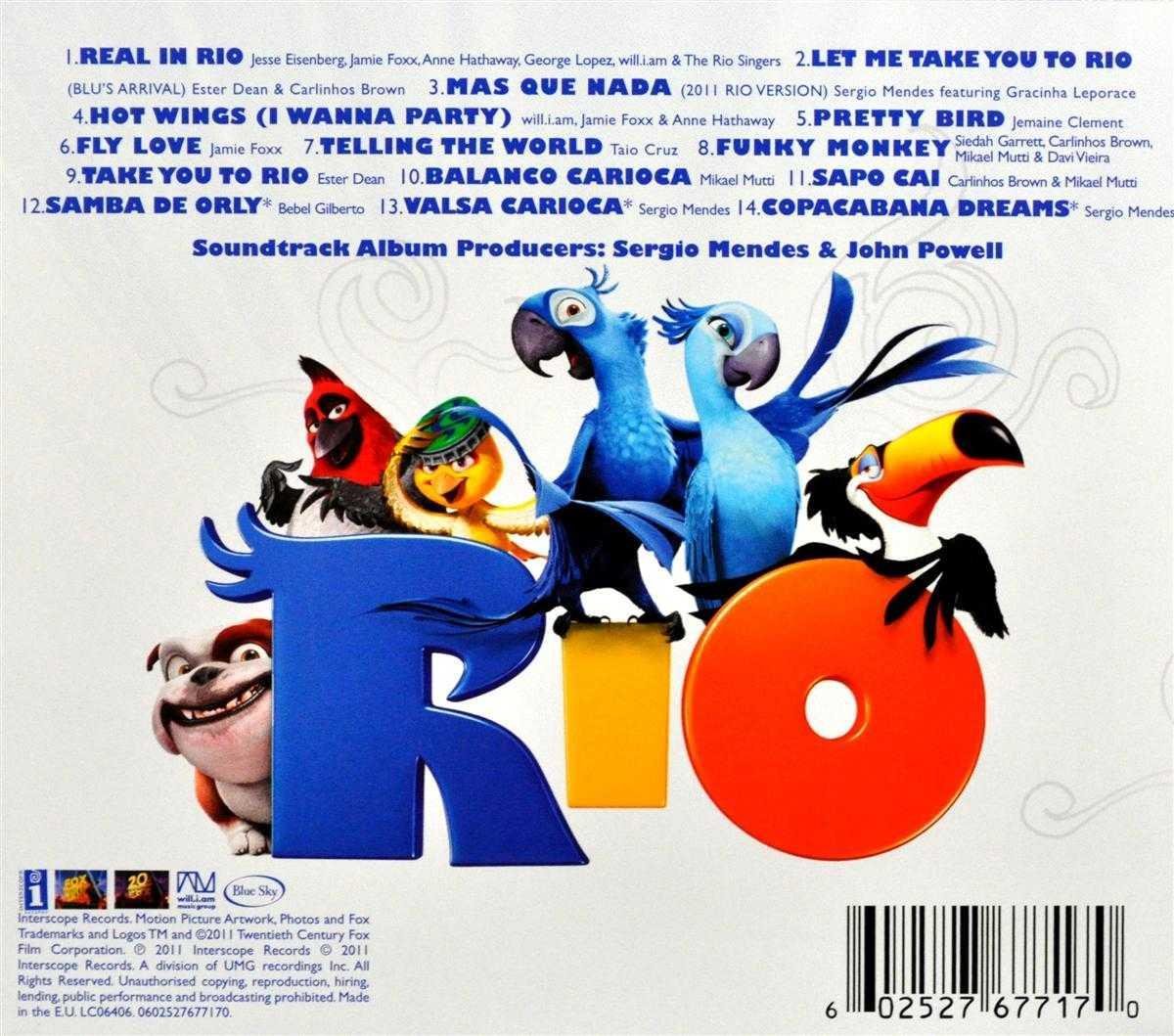 Rio, Original Soundtrack | CD (album) | Muziek | bol