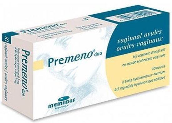 Premeno Duo Vaginale Ovules - Tegen vaginale droogheid en Candida ...