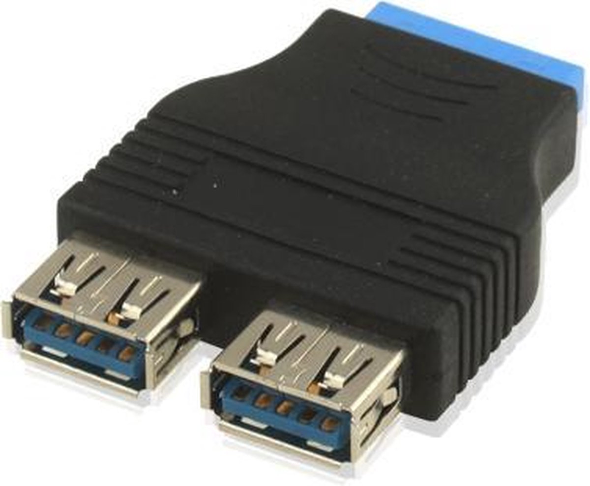 2 x USB 3.0 AF naar 20-pins adapter | bol
