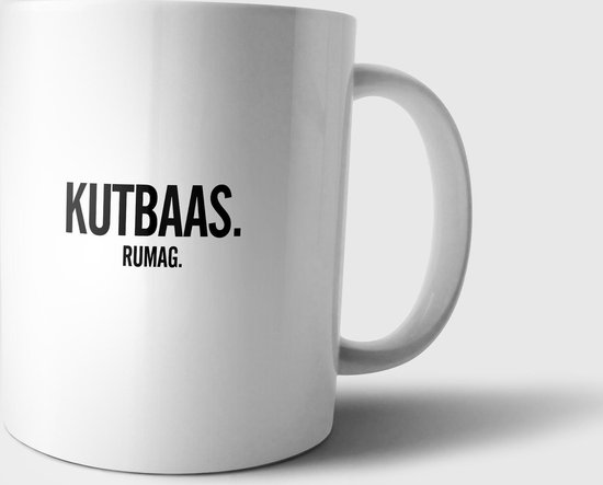 RUMAG Kutbaas Mok Wit | bol