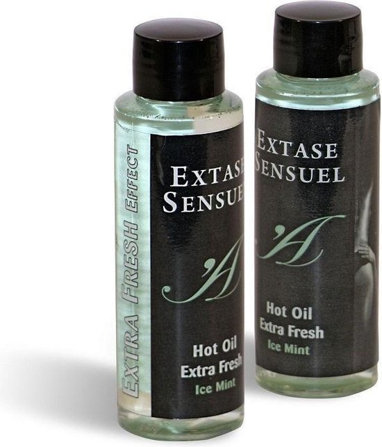 EXTASE SENSUAL | Extase Sensuel Hot Oil Extra Fresh Ice 100ml | bol.com