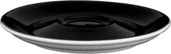 Espressoschotel zwart - 12cm - Mosterdman | bol.com