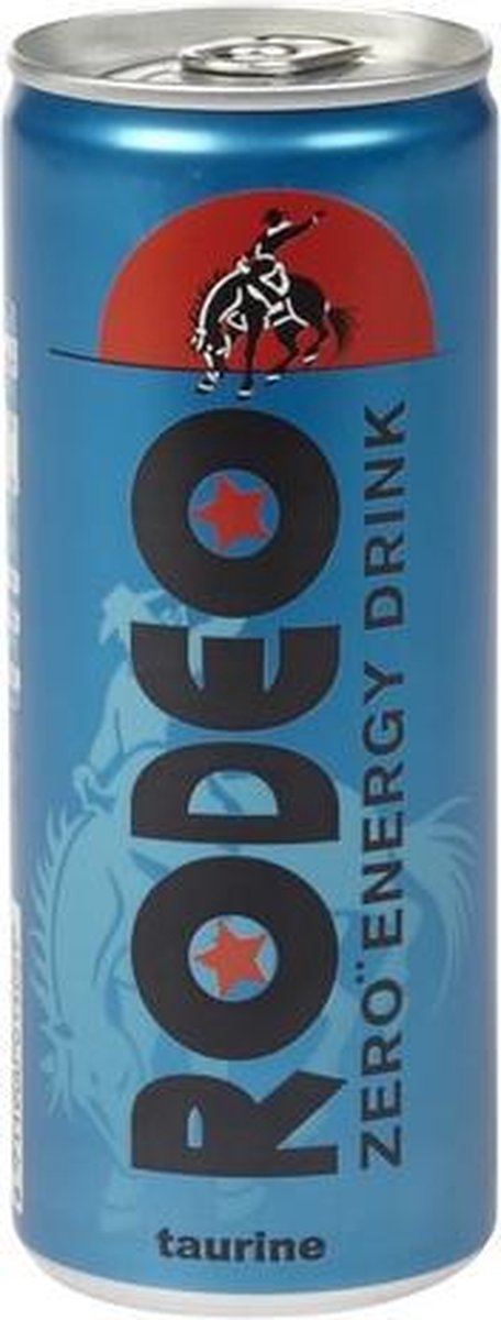 Rodeo Zero Sugar Free Energy Drink - Cafeine, Taurine, Vitaminen ...