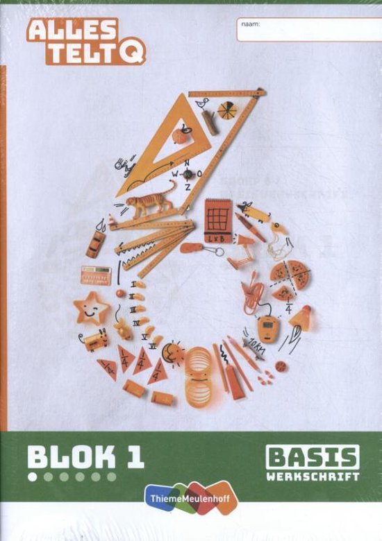 Alles telt Q Basiswerkschrift blok 1 t/m 6 groep 6 | 9789006238532 | Boeken | bol