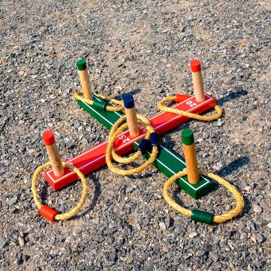 Tactic Ringwerpen Junior 42,5 X 11,5 X 5 Cm Hout Bruin | bol.com