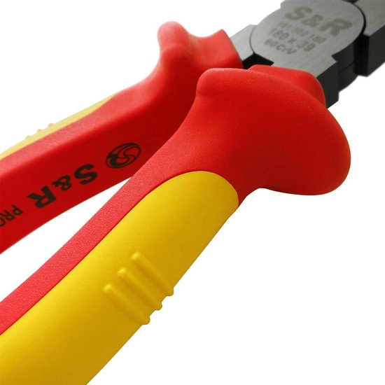 Universele tang 180 mm 1000V gemaakt van 60CrV-staal - HRC 58-65 ...