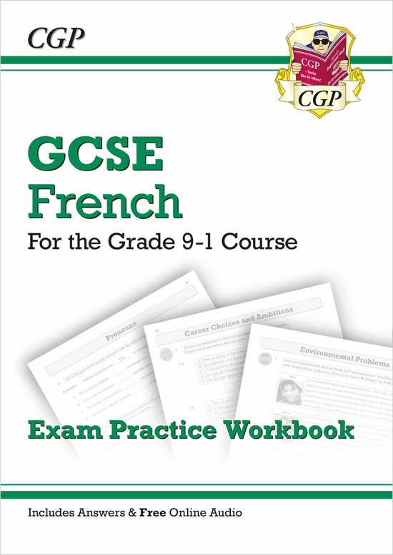 Grade 9 1 GCSE French Exam Pract Wrkbk | 9781782945352 | Cgp Books ...
