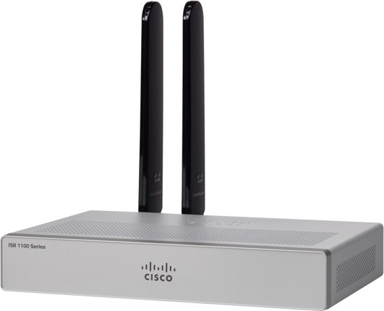 Cisco C1101-4PLTEP draadloze router Gigabit Ethernet Grijs | bol