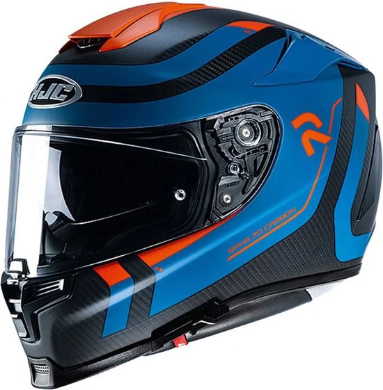 HJC RPHA 70 Carbon Reple Blue Orange S - Maat S - Helm | bol
