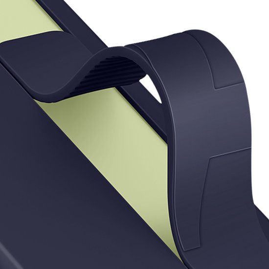 Samsung Standing Grip Case - Galaxy A55 5G - Blauw Zwart | bol