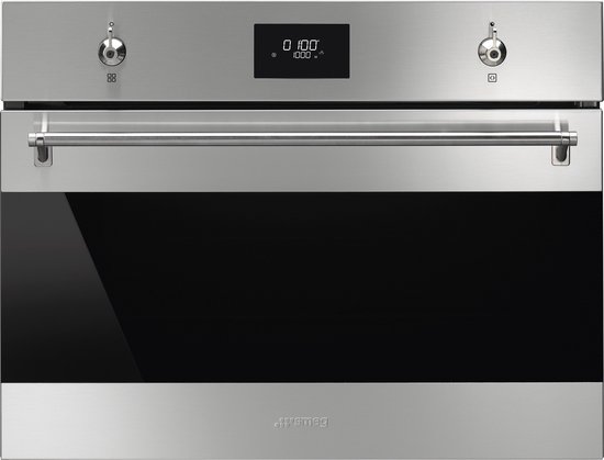 SMEG SO4301M1X - Inbouw Combimagnetron - Grill - 40 L - 3300 W - 45 cm - RVS | bol