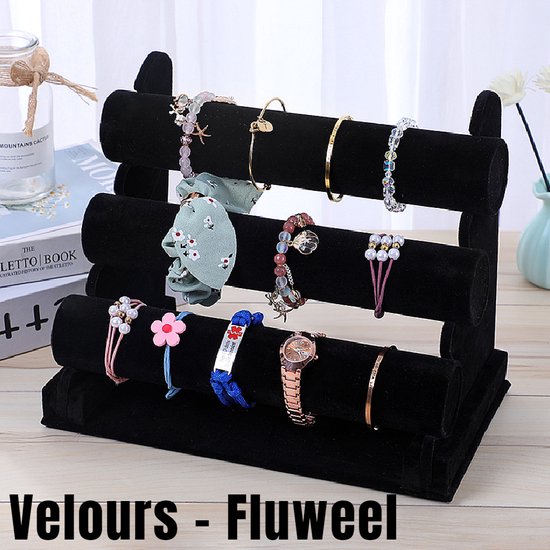 Allernieuwste.nl® 3-Laags Armband Display Sieraden Rek ...