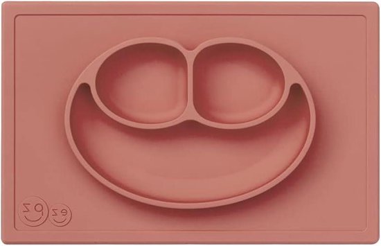 24 maanden + siliconen Happy Mat bord met ingebouwde placemats voor ...