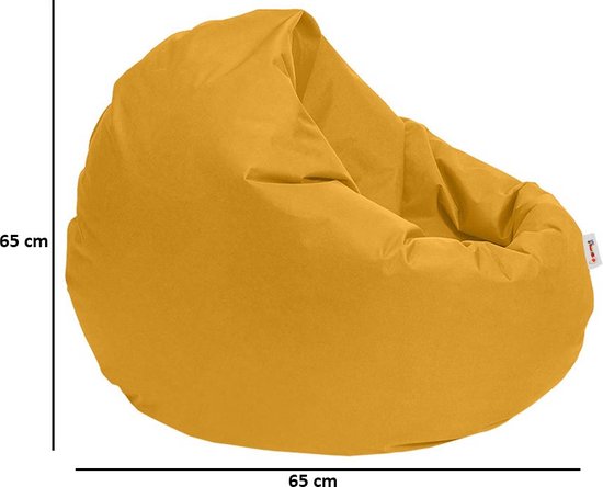 Asir - Tuin zitzak - Geel - 100 x 20 x 100 | bol