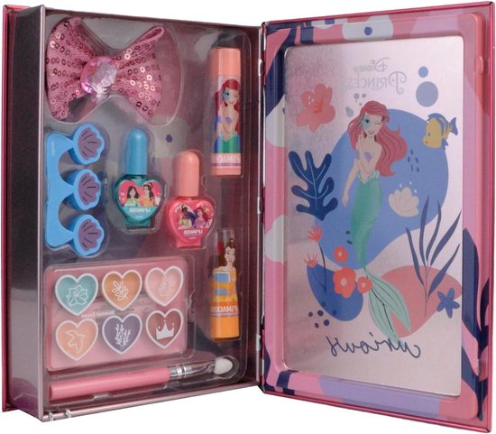 Complete Make-up koffer - Disney Beauty Book Tin Set voor Meisjes ...
