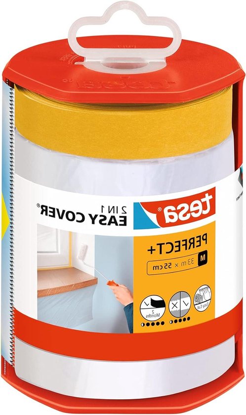 Easy Cover Perfect+ Dispenser M - 2-in-1 beschermfolie tape dispenser ...