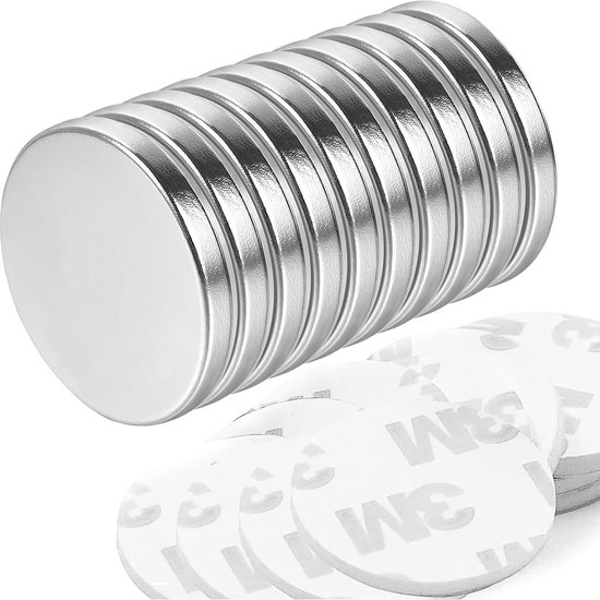 Grote ronde neodymium magneten extra sterk 10 stuks - 30x4mm - voor ...