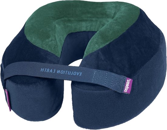 Evolution Earth Memory Foam Reizen nekkussen - 360 ondersteuning hoofd ...