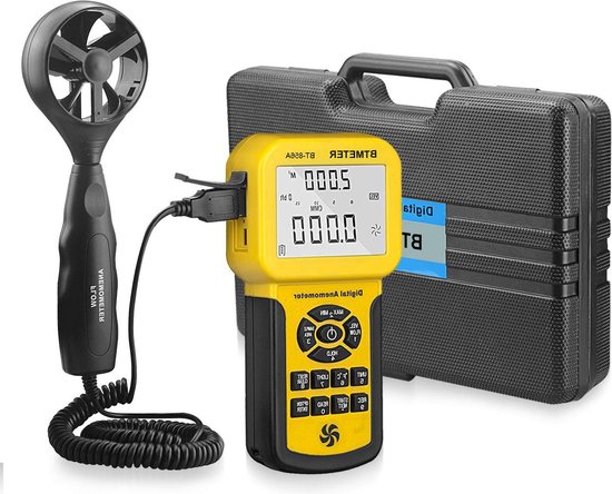 BT-856A Pro CFM Anemometer - Meet windsnelheid en windstroom - HVAC ...