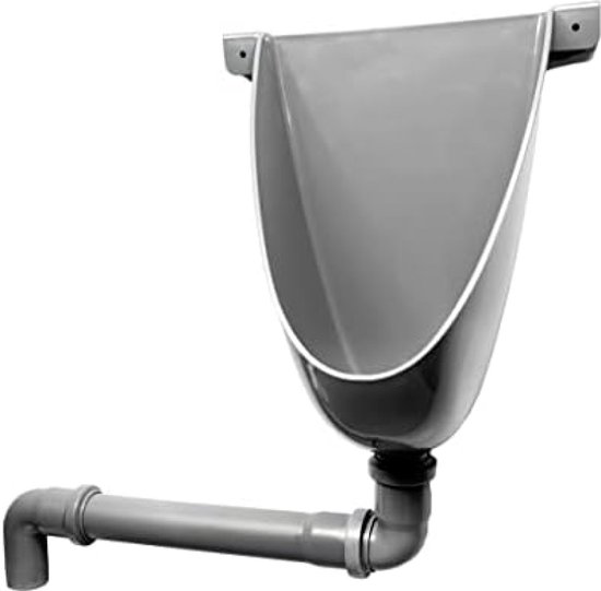 Urinoir Pissoir - Kunststof PVC - Waterloos - Voor buiten | bol