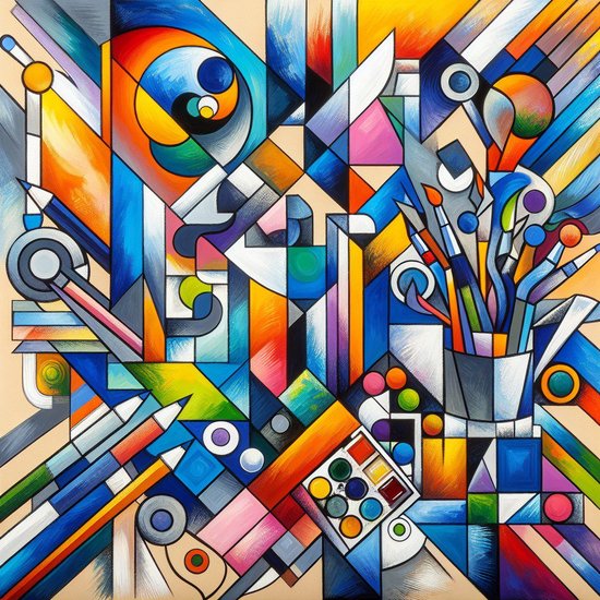 Doodle picasso schilderij | Picasso-esque pen and ink masterpiece ...