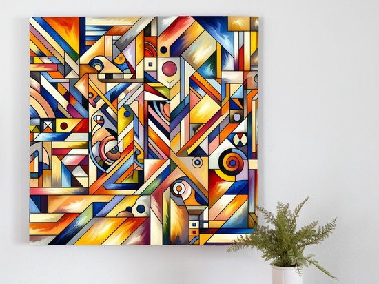 Abstract picasso schilderij | Picasso's vision: a vibrant abstract ...