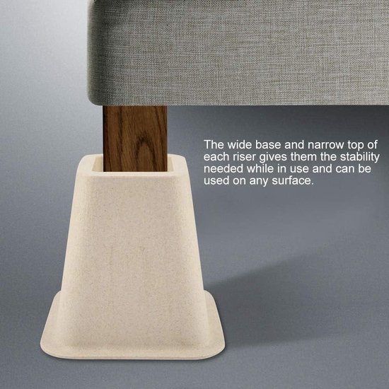 Sofa-Bed Booster Riser - Set van 4 Stuks - Stevige Lift - Meubels Bed ...