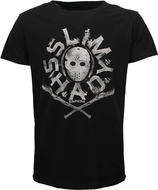Eminem Slim Shady Masked Spiked Baseball Bats T-Shirt - Officiële ...