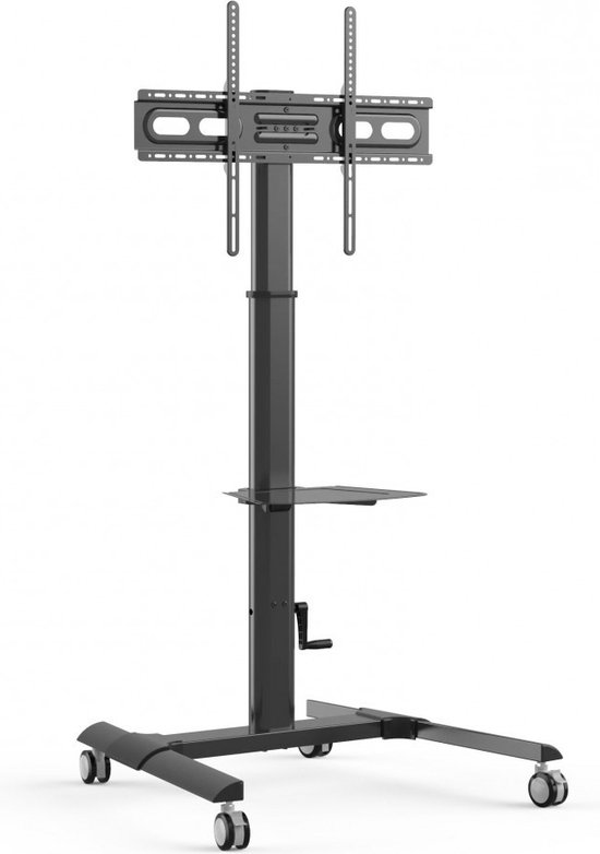 Techly ICA-TR228 multimediawagen & -steun Zwart Vlakke paneel ...