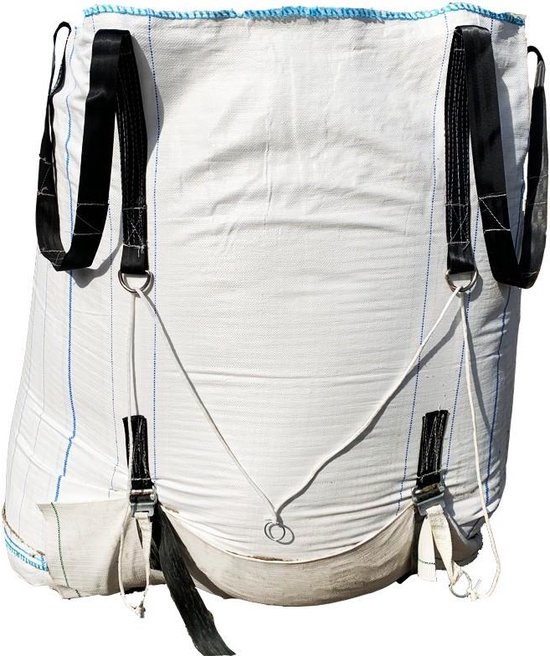 2x | Herbruikbare Big Bag 90x90x110cm | 1500KG | 1 m³ | bol