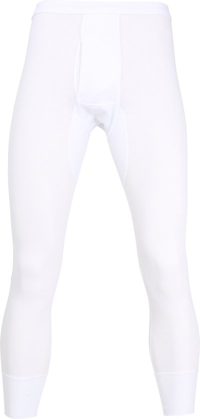 Ceceba heren lange onderbroek met gulp (1-pack) - wit | bol