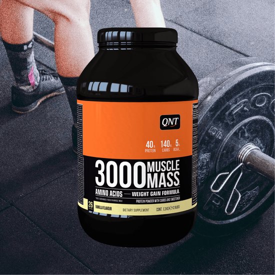 3000 Muscle Mass (1,3kg) Vanilla | bol